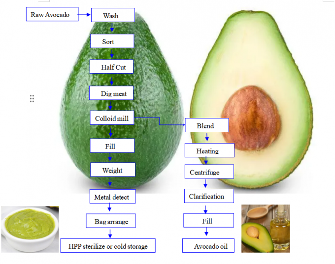 HPP Avocado Pulp Jam Making Machine For 1 - 5T/Hour Capacity And ...